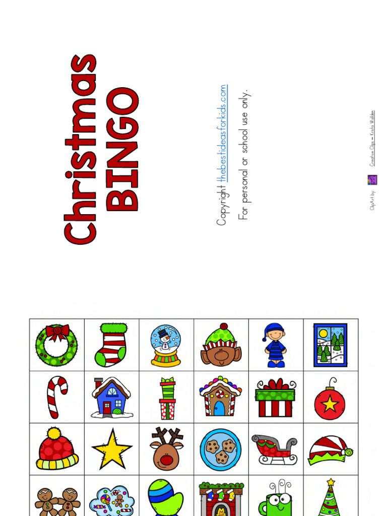 Bingo de Navidad | PDF