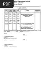 Borang Cuti Rehat Manual | PDF