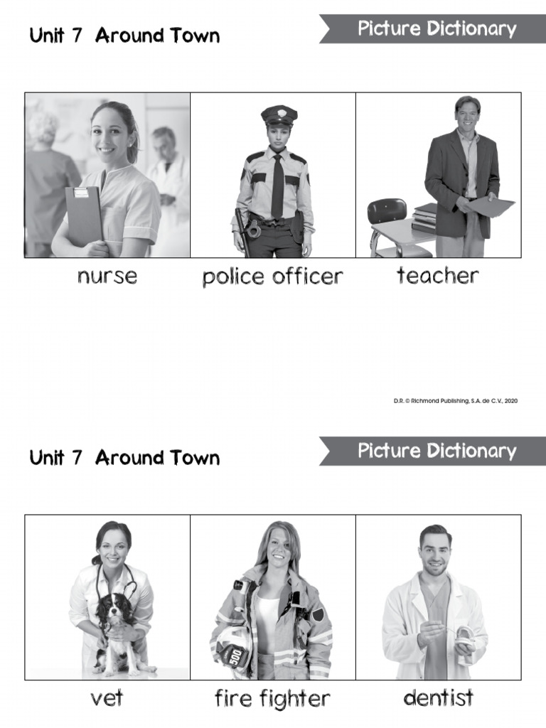 DR3 Unit 7 Picture Dictionary | PDF