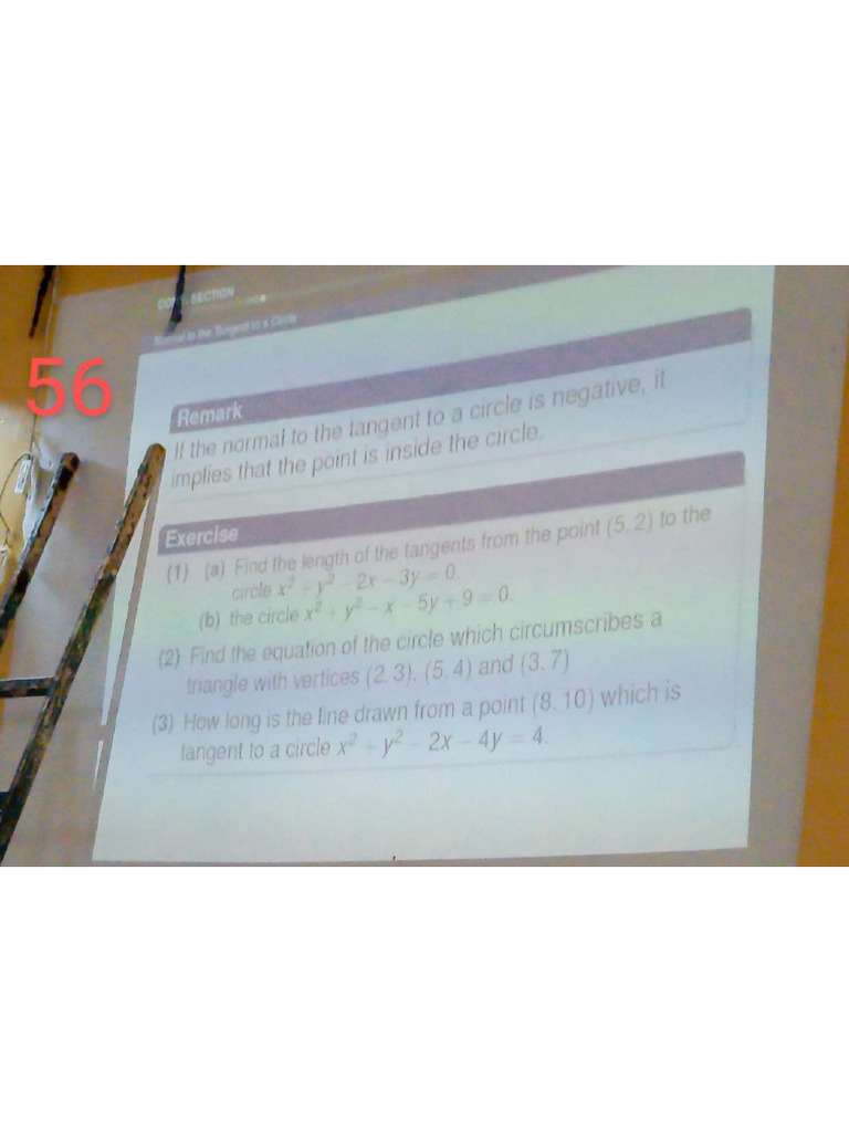 MAT 141 LECTURE 5 - Conic Sections - The Parabola | PDF