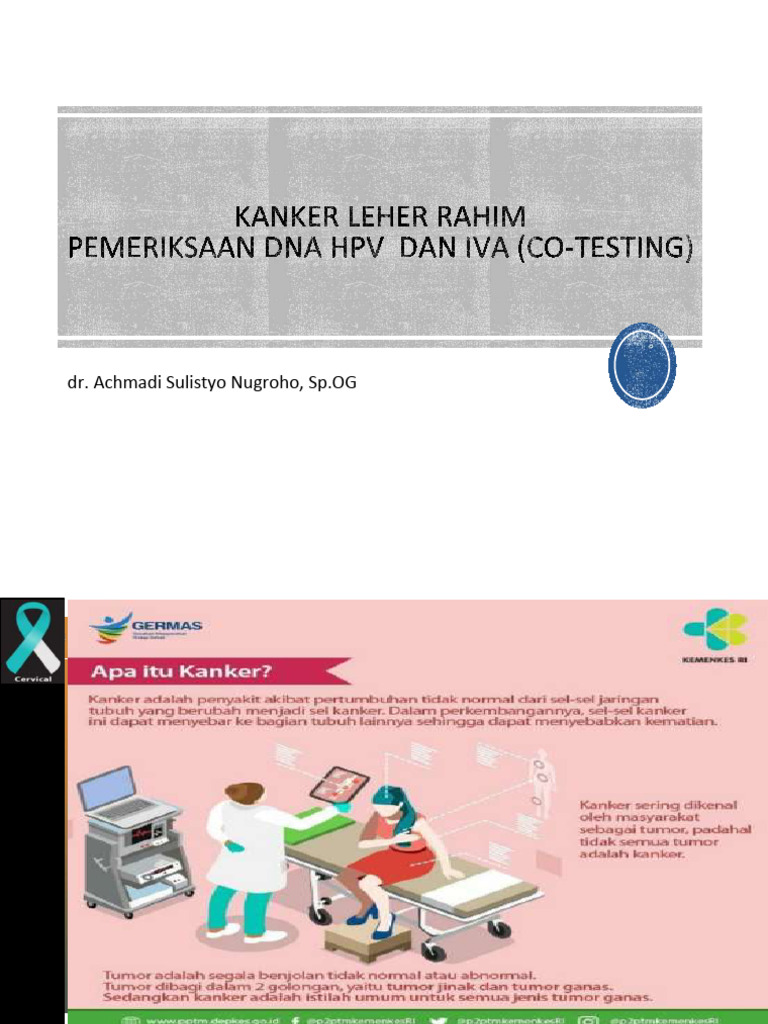 2. dr. Achmadi Sulistyo Nugroho, Sp.OG - Kanker Leher Rahim dan Deteksi Dini Kanker Leher Rahim ...