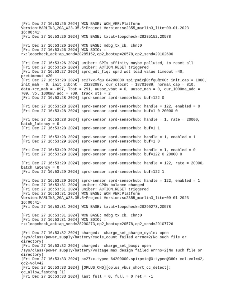 Standby Kernel Log 2024 1227 172906 | PDF | Computing | Manufactured Goods