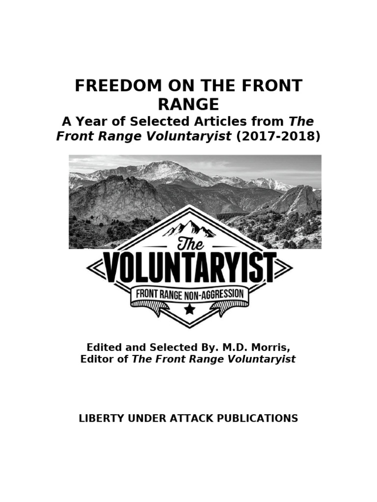 FREEDOM ON THE FRONT RANGE | PDF | Libertarianism | Liberty