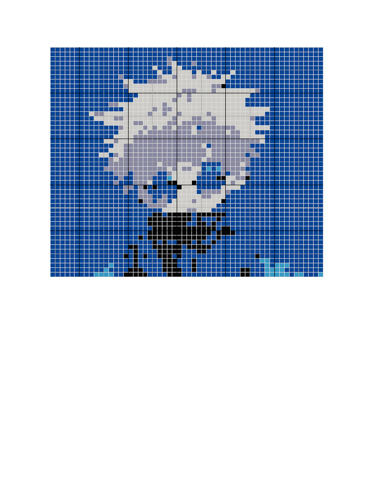 Stitch Fiddle Number Patterns | PDF