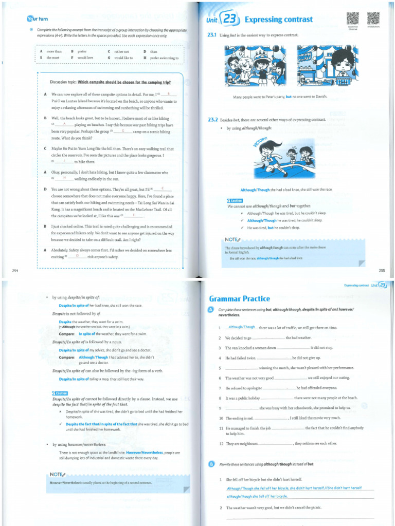Grammar Unit 23 | PDF