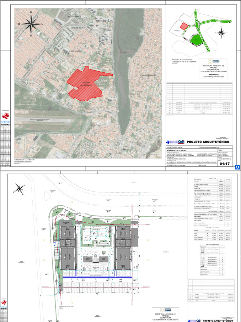 Projeto Aprovado Arq Emurb | PDF