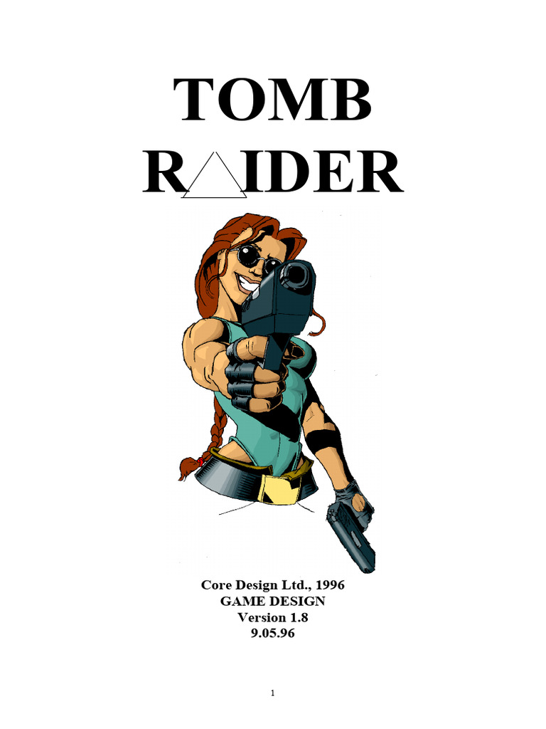 Tomb Raider Game Design Document | PDF