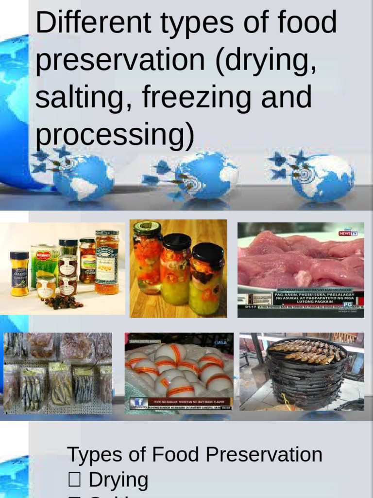 Different Ways of Preserving Food | PDF