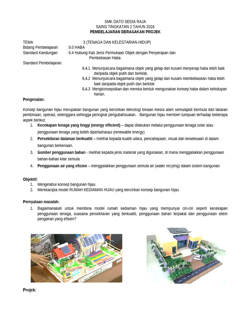 PBL Sains T2 | PDF