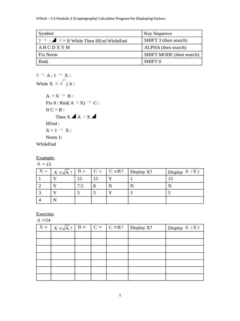 M1 Lec03 Cal Program Factors | PDF