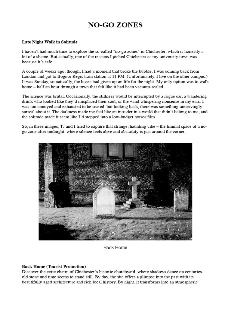 No-Go Zones | PDF