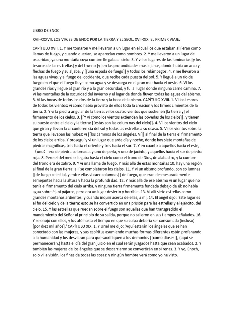 Libro de Enoc 5 Parte | PDF