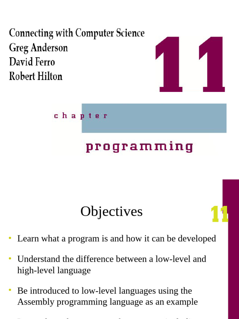 Intro to Programming Languages | PDF | Control Flow | Computer Program