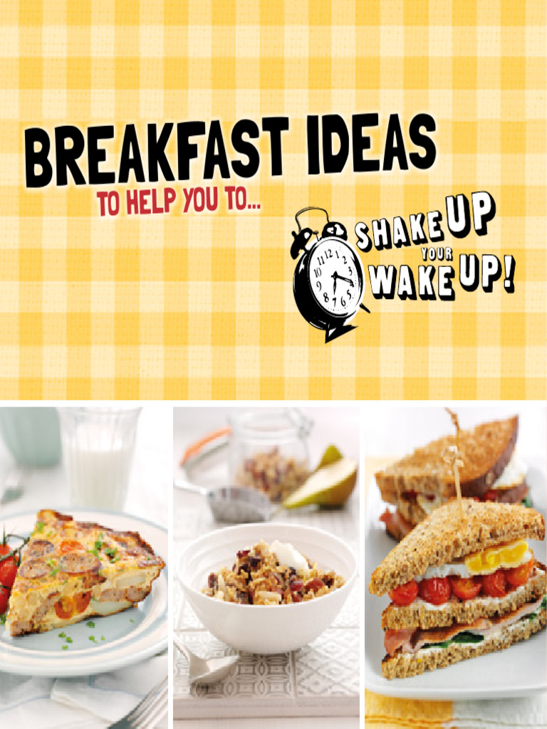 Breakfast Ideas | PDF | Oatmeal | Cuisine