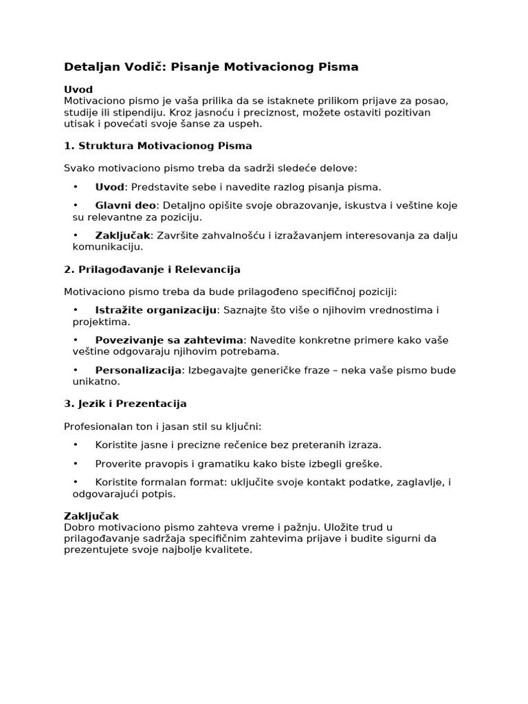 Pisanje Pisama | PDF