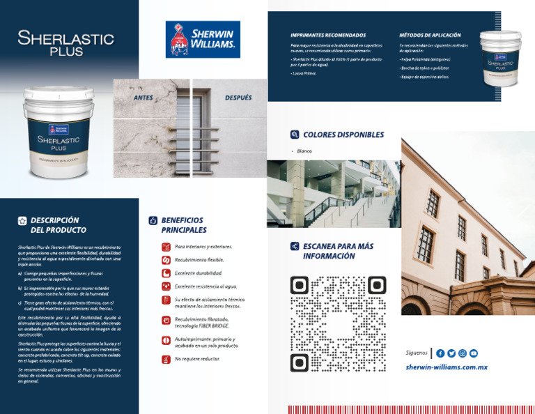 Hoja Comercial Sherlastic Plus | PDF