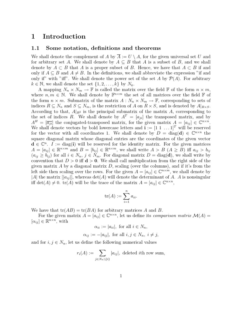 Bounds For Norms of Matrix Inverse | PDF | Eigenvalues And Eigenvectors ...