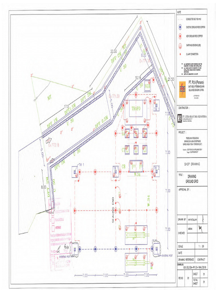 Layout GI Tomohon (Ext) | PDF