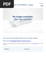 Nortek Datasheet - Aquadopp - Profiler | PDF | Hertz
