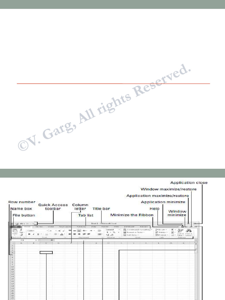 Excel Handouts | PDF | Microsoft Excel | Software Engineering