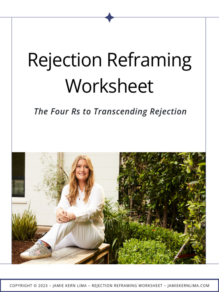Rejection Reframing Worthy Worksheet | PDF