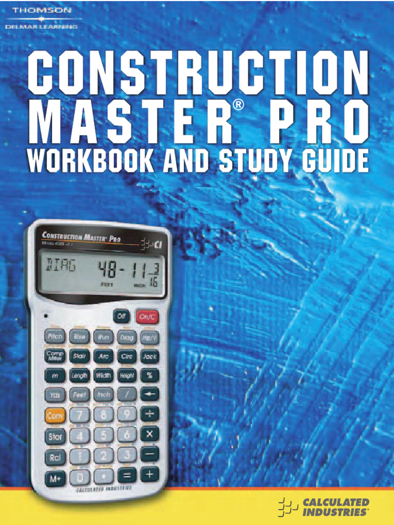 Construction Master Pro | PDF