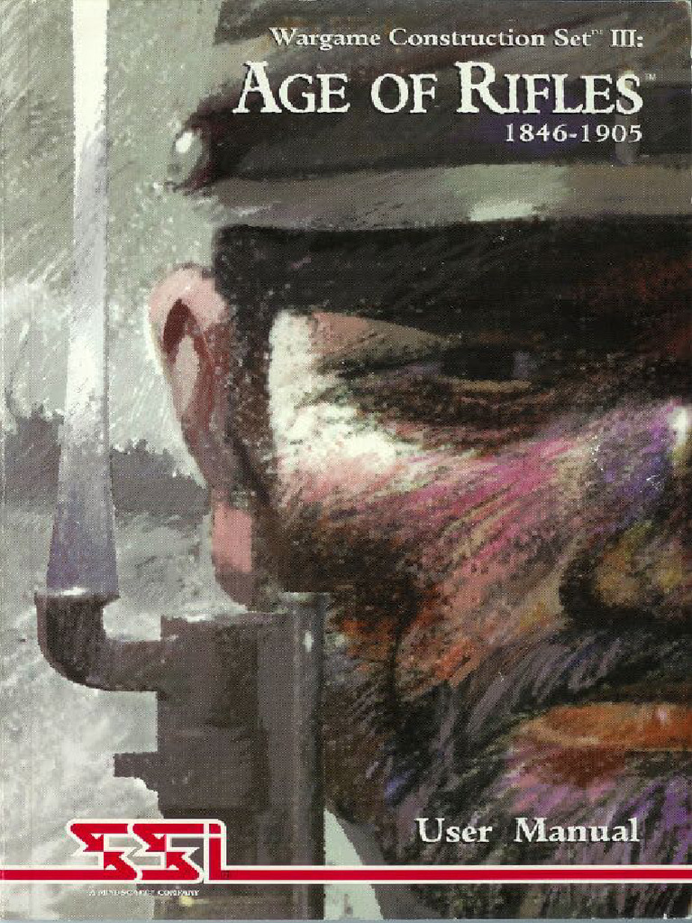 Wargame Construction Set III Age of Rifles 1846 1905 Manual DOS en | PDF
