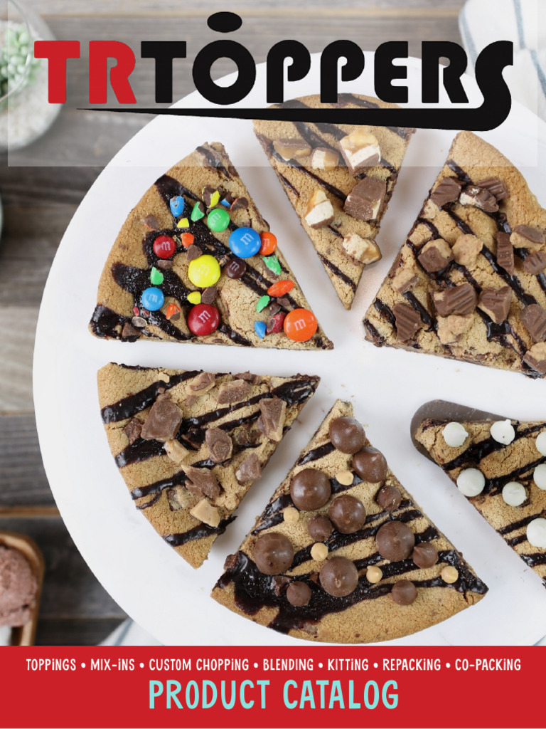 August 2024 TR Toppers Catalog | PDF | Chocolate | Confectionery