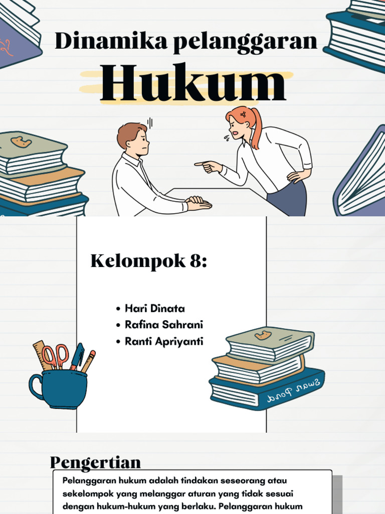 Dinamika Pelanggaran Hukum (PPKN) | PDF