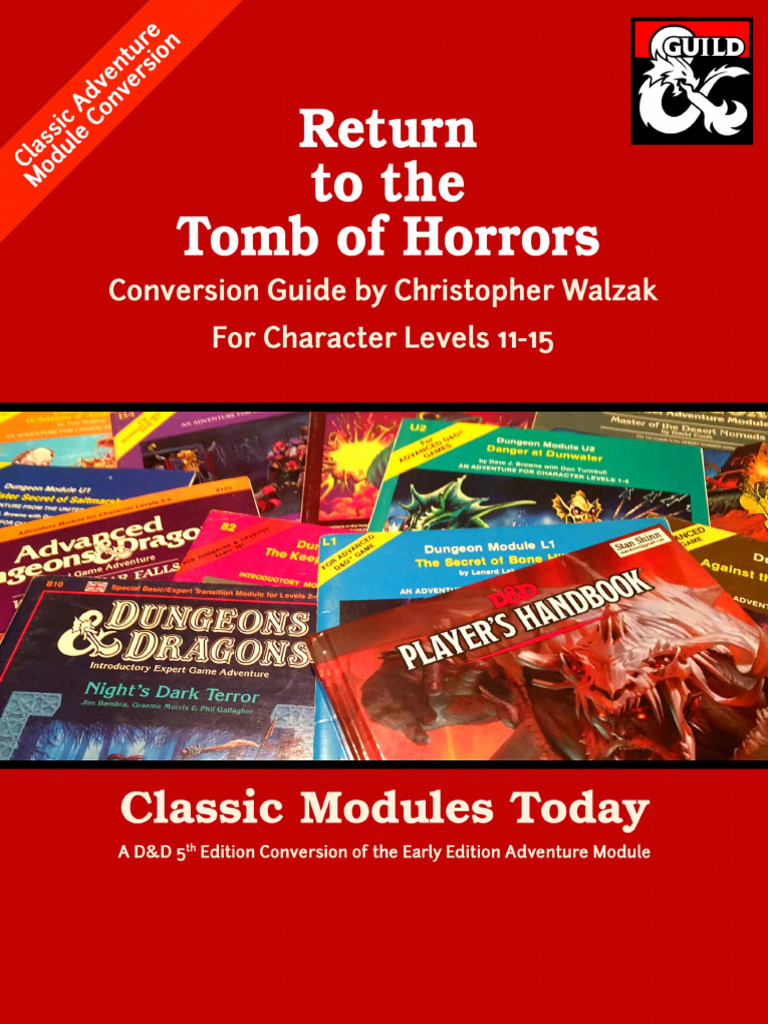 Return To The Tomb of Horrors 5e | PDF | Dungeons & Dragons | Forgotten ...