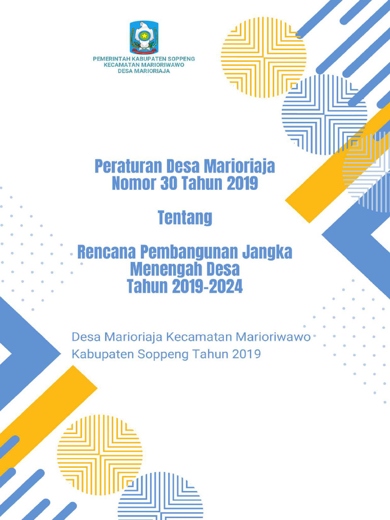 Perdes Rpjmdes 2019 2024 Fix | PDF