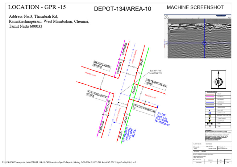 Location GPR 15 Depot 134 Model | PDF | Autodesk