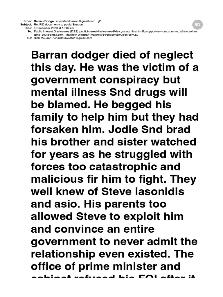 Suicide Note Evidence PID Documents To Paula Stratton | PDF | Crimes | Crime & Violence