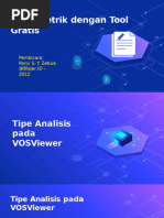 Panduan Instalasi dan Penggunaan VosViewer | PDF