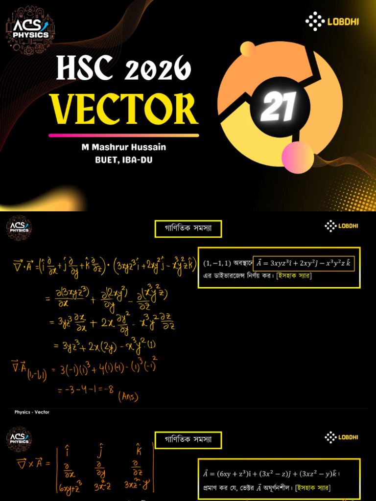 b2m26 Vector Lecture 21 | PDF