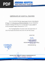 Pharmacist Experience Certificate Template | PDF