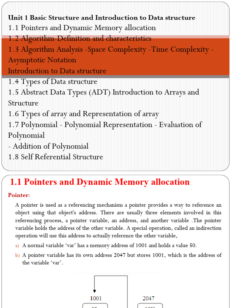 Bbaca Sem Iii Datastructure Ppt Pdf Computational Complexity Theory Pointer Computer