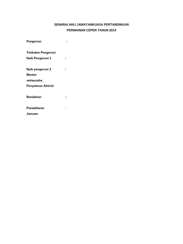 Kertas Kerja 5 | PDF