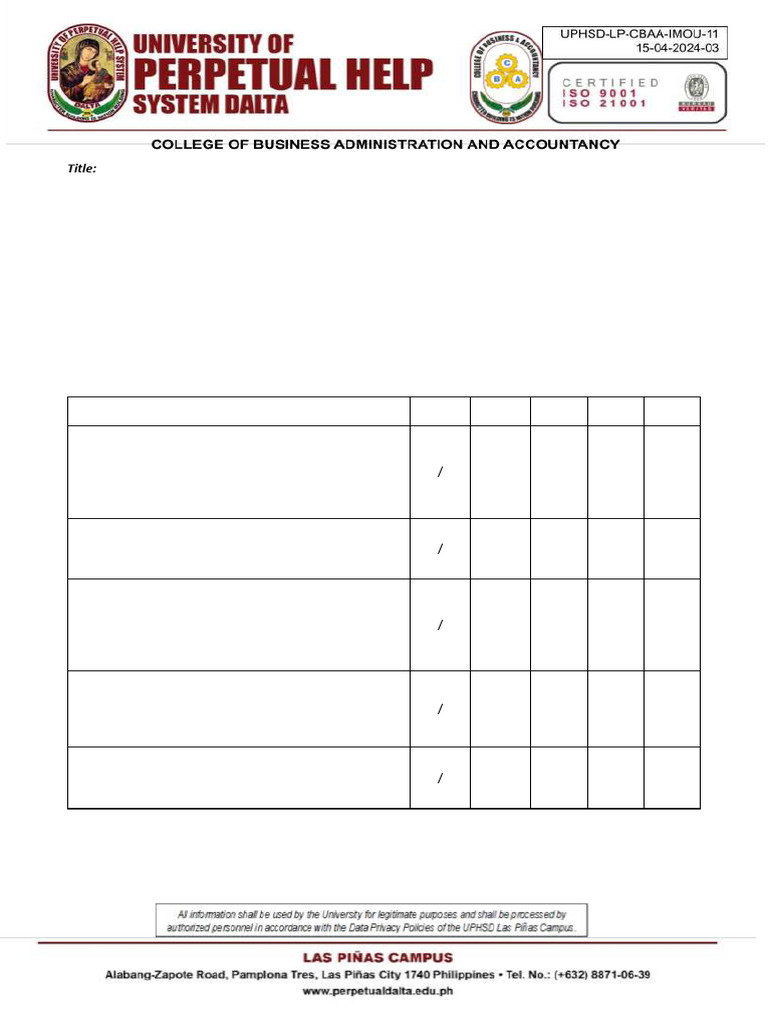 Validation Sheet-UPHSD-signed | PDF