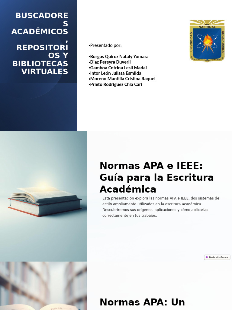 Normas APA e IEEE Guia para La Escritura Academica .METODOLOGIA | PDF ...
