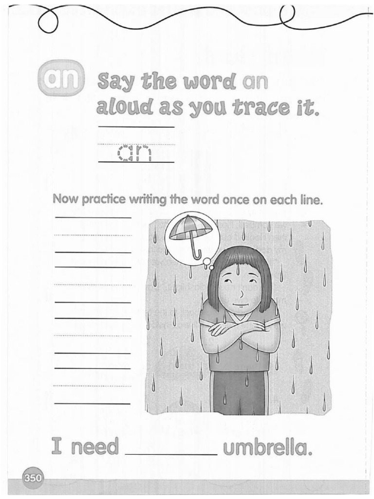 Sight Word - An | PDF