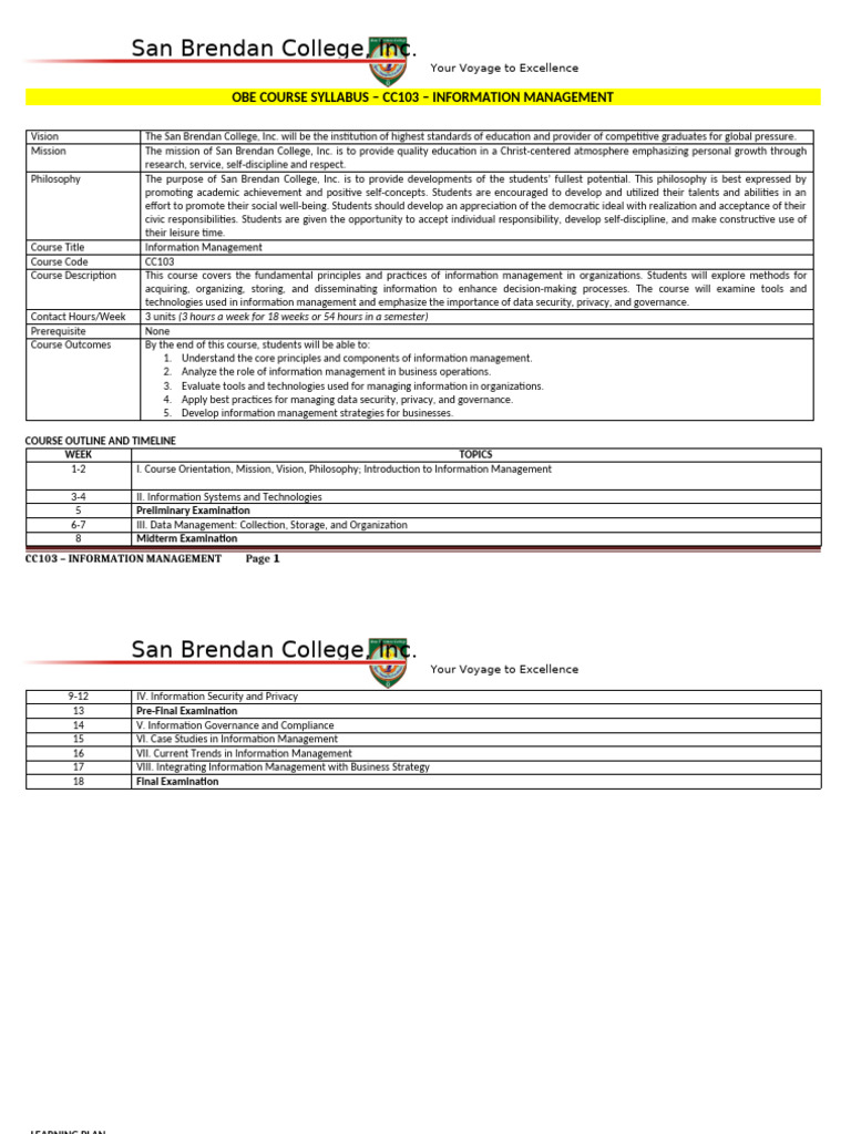 MODEL-SYLLABUS | PDF | Databases | Information