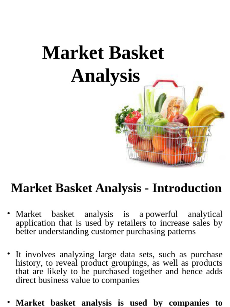 Market Basket Analysis | PDF