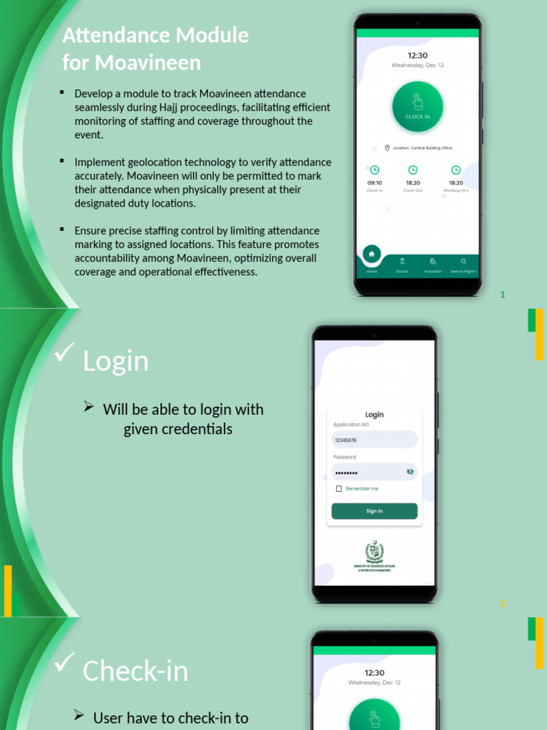 Presentation On Pak Hajj App and Pak Mouvin App | PDF | Hajj | Cyberspace
