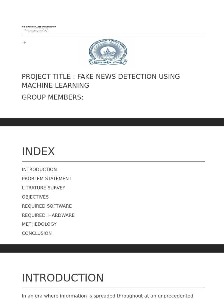 Fake News Detection with AI Techniques | PDF | Machine Learning | 64 ...
