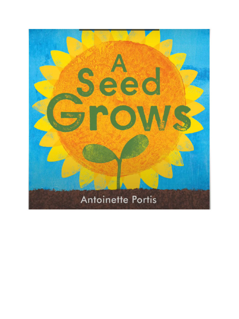 A Seed Grows | PDF