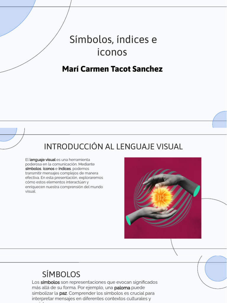 Simbolos, Índices, Iconos | PDF