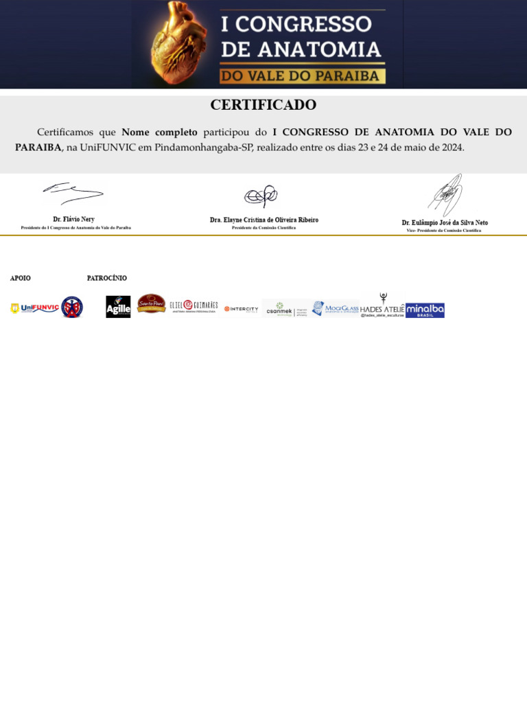 Modelo Certificado | PDF