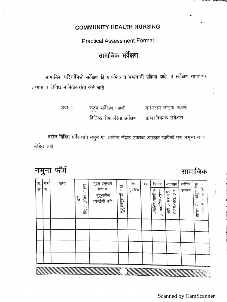 ANM Evaluation form | PDF