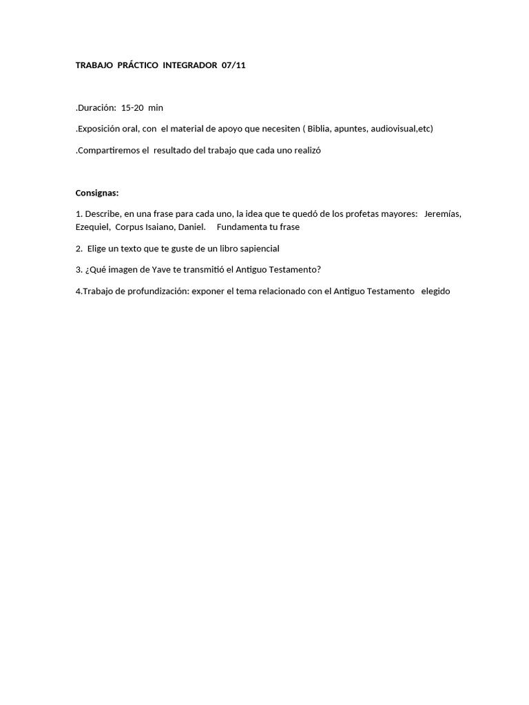 Trabajo Práctico Integrador 07 | PDF